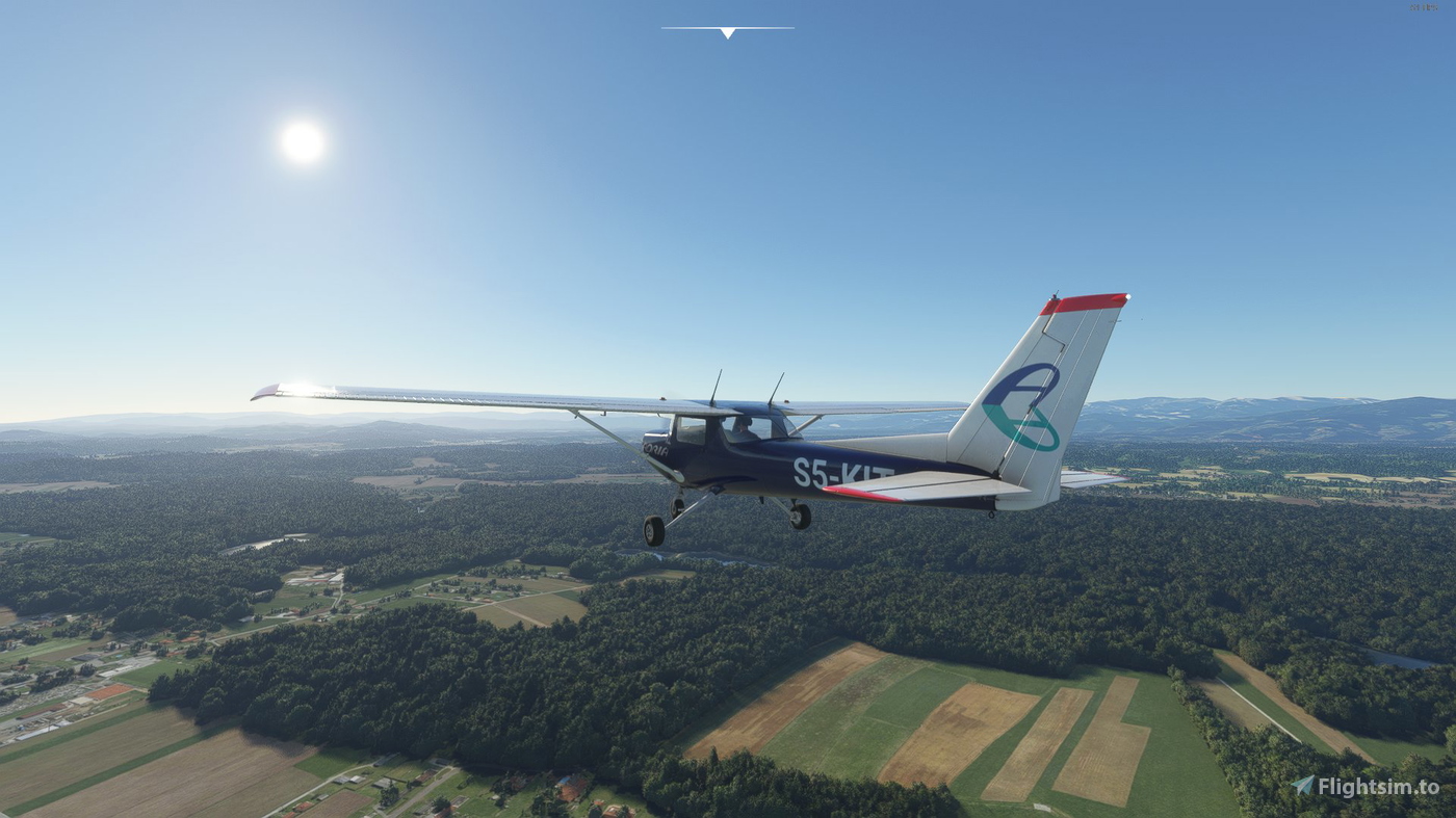 CESSNA 152 ADRIA AIRWAYS S5-KIT (JPLogistics) for Microsoft Flight ...