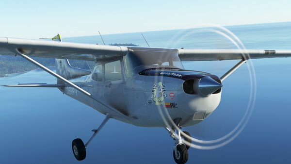 Cessna 172 Chromesicle on Floats Classic for Microsoft Flight Simulator ...