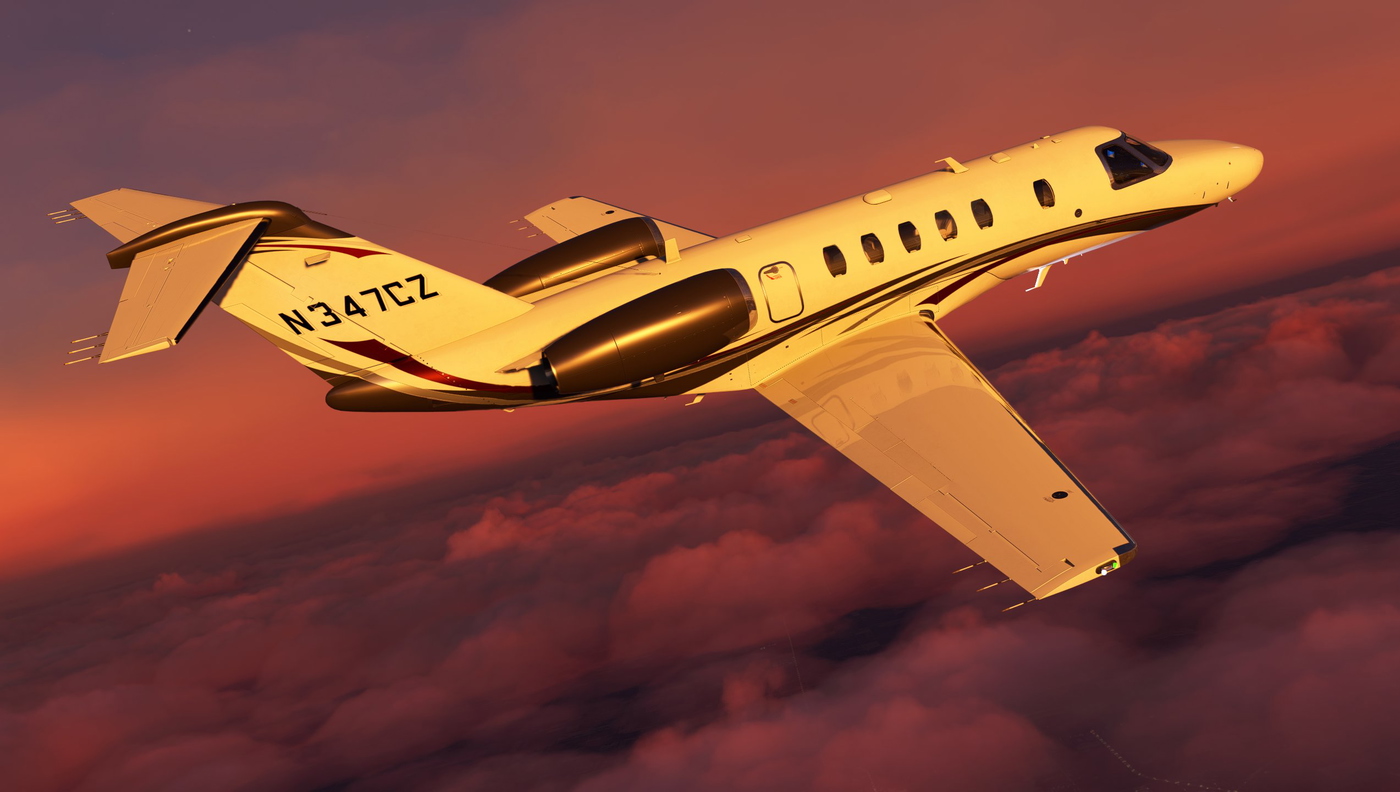 Cessna Citation CJ4 N347CZ for Microsoft Flight Simulator | MSFS