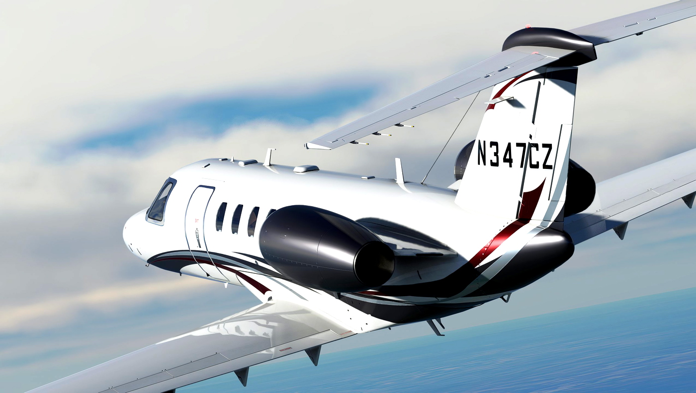 Cessna Citation CJ4 N347CZ » Microsoft Flight Simulator