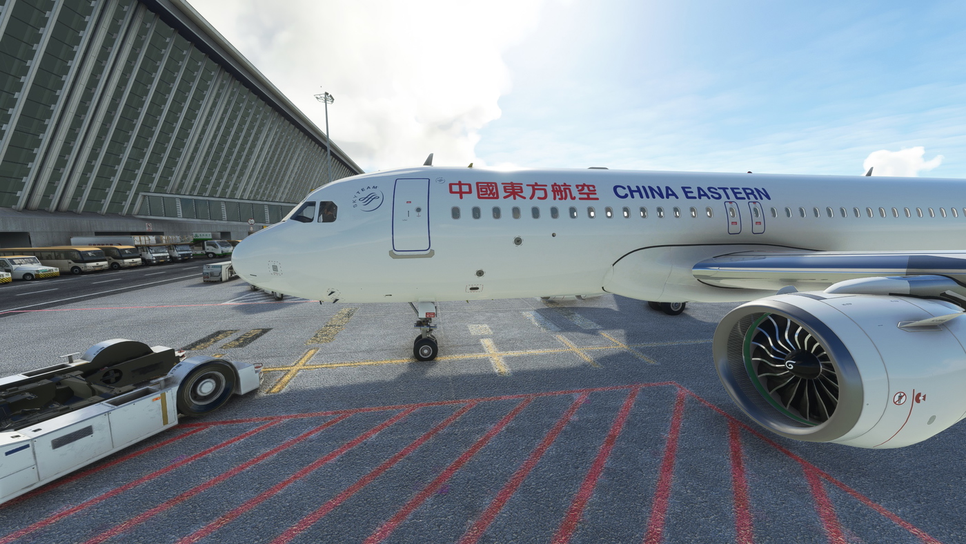 CHINA EASTERN AIRLINES MESH LIVERY FOR ASOBO A320 NEO for Microsoft ...