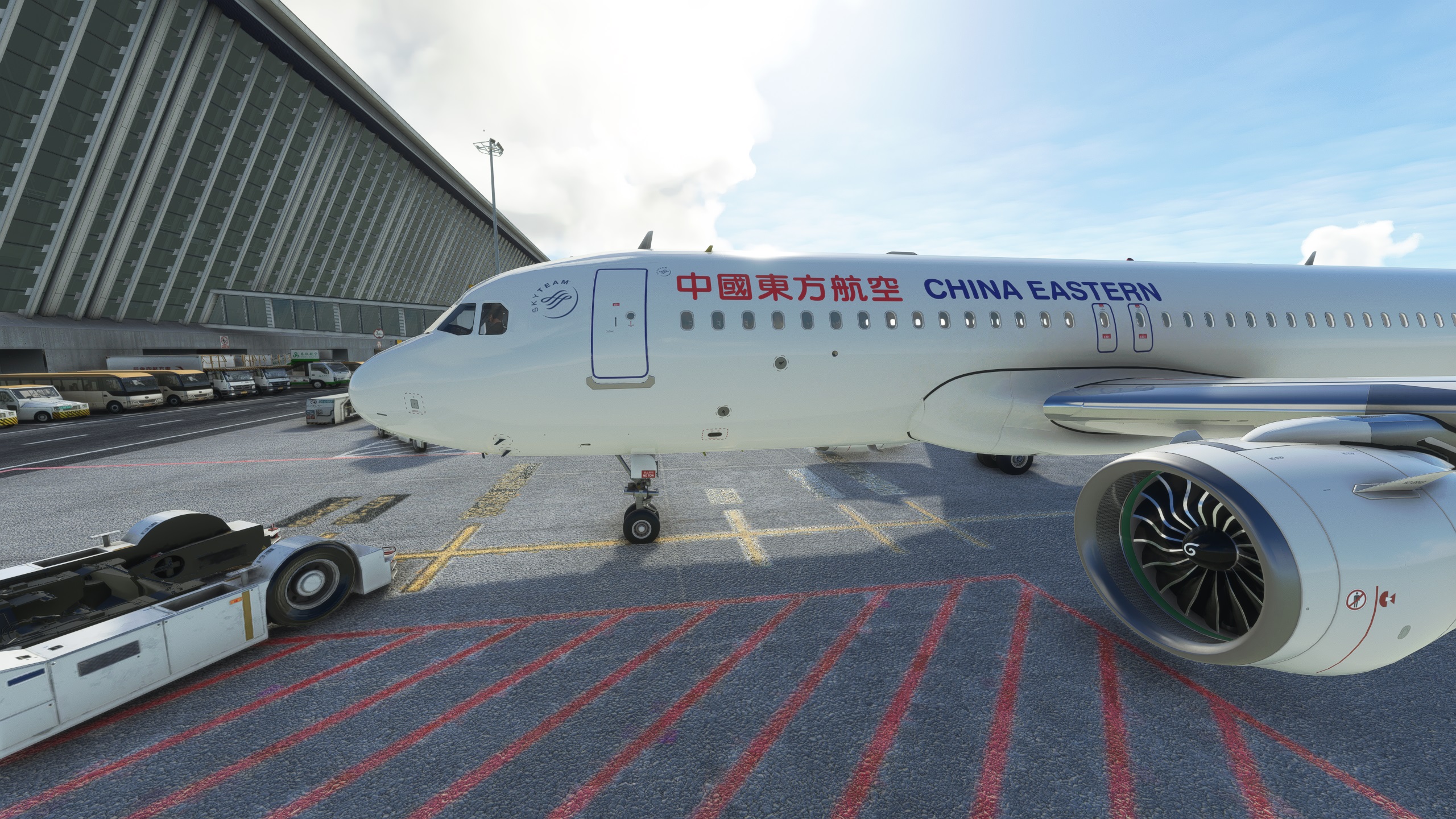 CHINA EASTERN AIRLINES MESH LIVERY FOR ASOBO A320 NEO for Microsoft ...