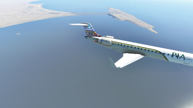 [CRJ-700] Pakistan International Airlines (PIA) Livery - Gwadar ...