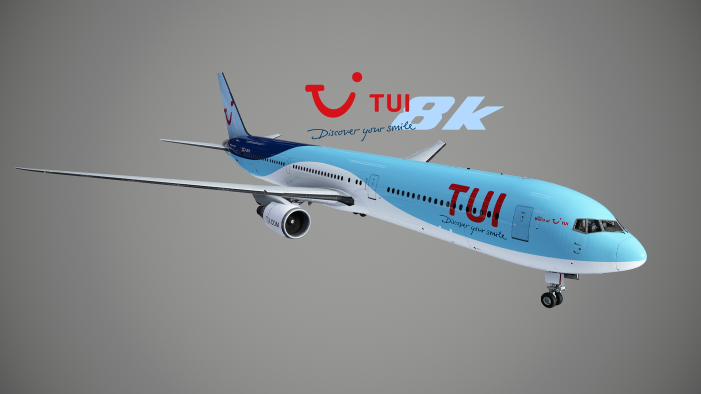 CS - Boeing 767-400ER | TUI | 8K Resolution for Microsoft Flight ...
