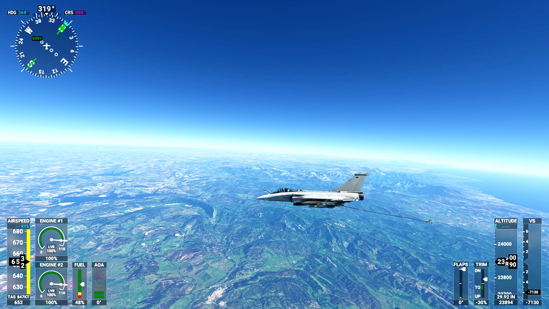 Dassault Rafale M for Microsoft Flight Simulator | MSFS