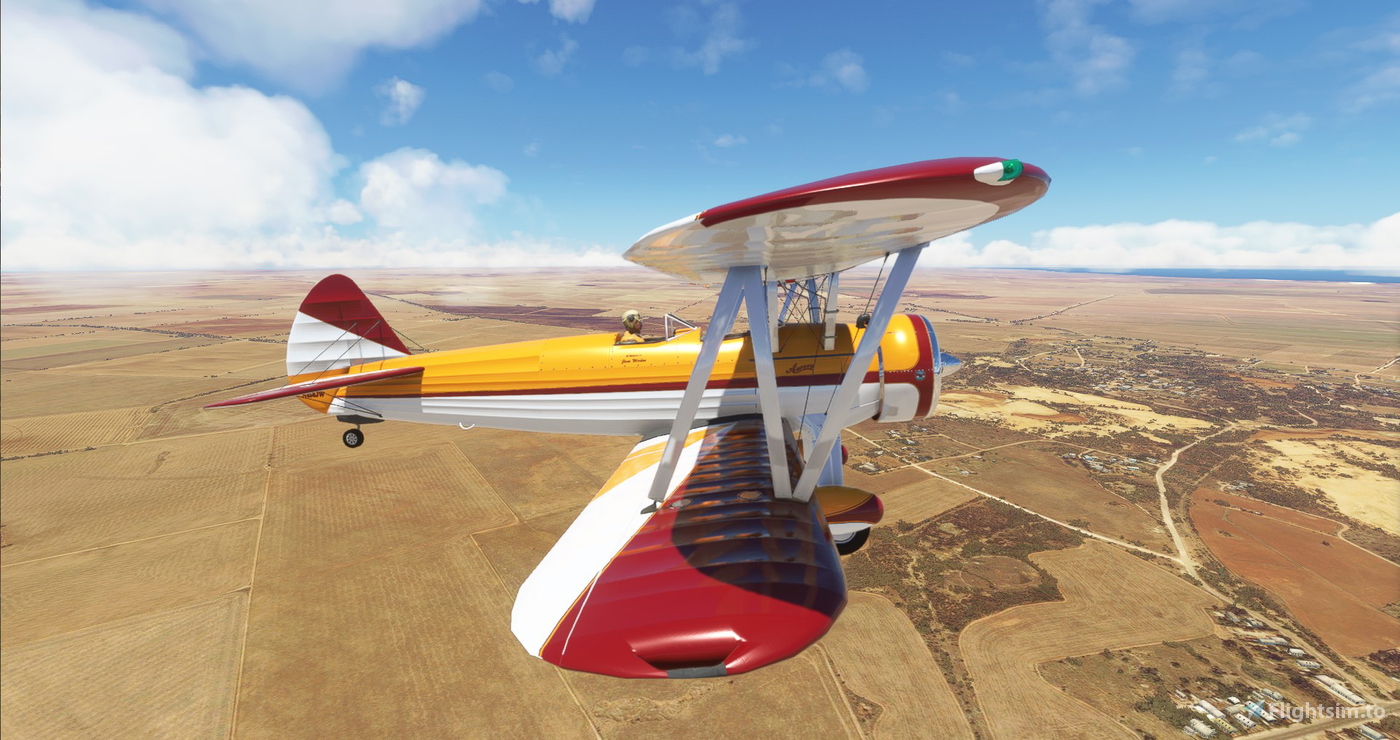 DC Designs Boeing Stearman - Jane Wicker Airshow - N450JW for Microsoft ...