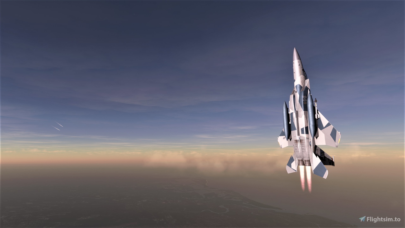 DCD F-15C 65th Aggressor Squadron Splinter (Livery Only) のために Microsoft ...
