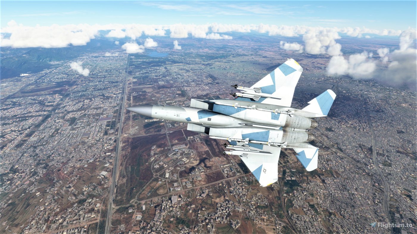 DCD F-15C 65th Aggressor Squadron Splinter (Livery Only) pour Microsoft ...