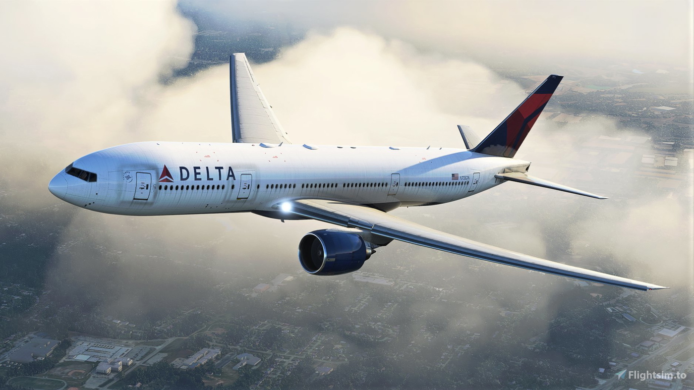 Delta Airlines (Dirty) - CS 772 for Microsoft Flight Simulator | MSFS