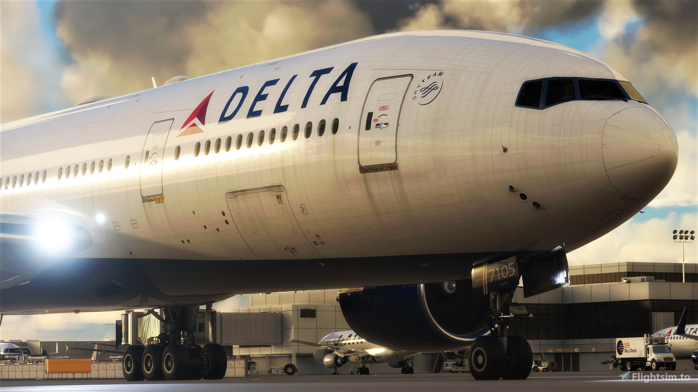 Delta Airlines (Dirty) - CS 772 for Microsoft Flight Simulator | MSFS