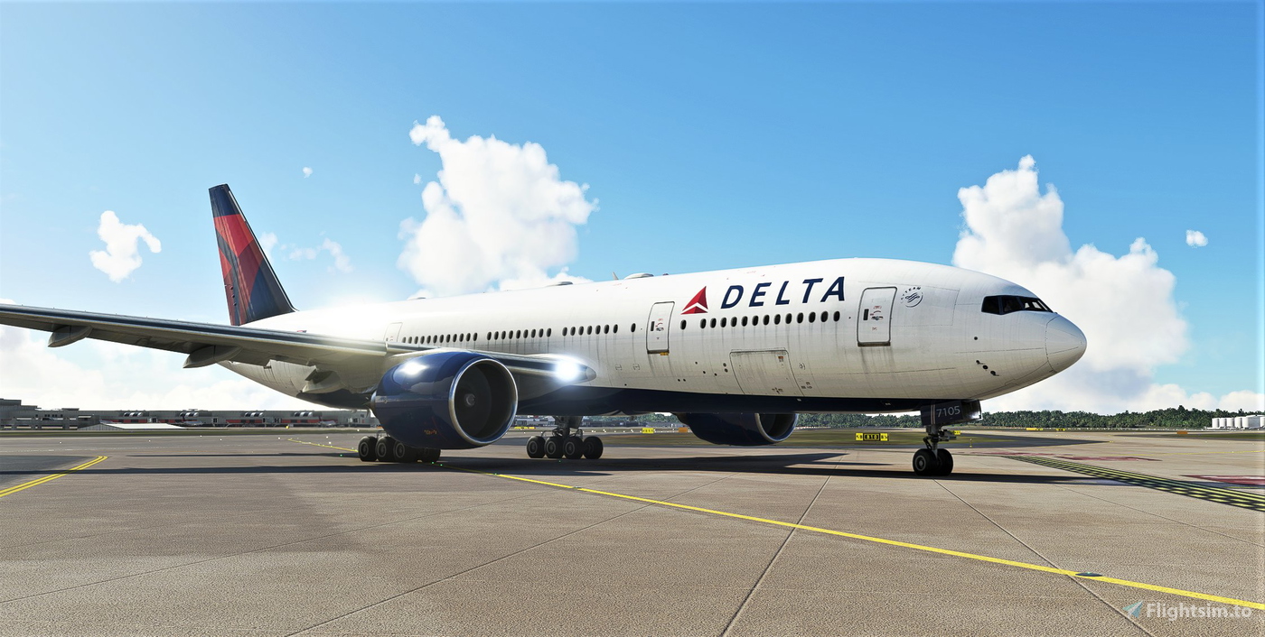 Delta Airlines (Dirty) - CS 772 for Microsoft Flight Simulator | MSFS
