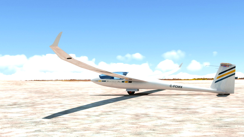 Discus-2c: Standard for Microsoft Flight Simulator | MSFS
