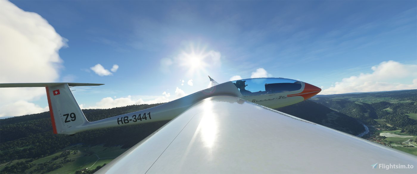 DISCUS 2C / HB-3441 for Microsoft Flight Simulator | MSFS