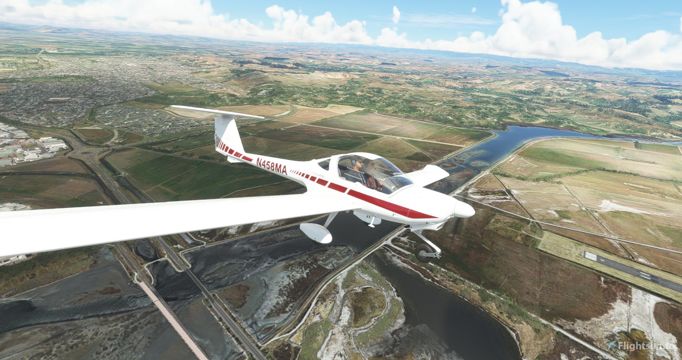 DV20 N458MA and Custom Reg for Microsoft Flight Simulator | MSFS