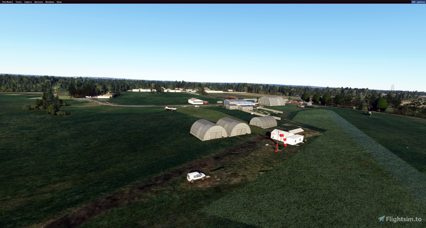 Damnys Hall Airfield -EGML - UK - Tag21 Ver 1.1 for Microsoft Flight ...