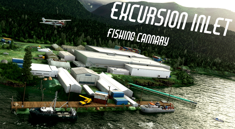 Threads - Excursion Inlet Cannary, Alaska - 'Runway Road' & Seaplane ...