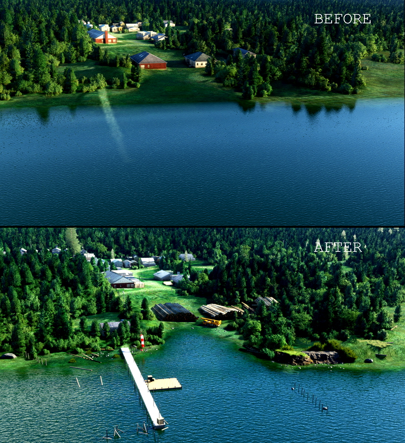 Excursion Inlet Cannary, Alaska - 'Runway Road' & Seaplane Bases for ...