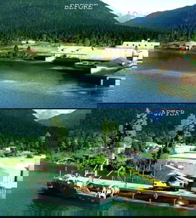 Excursion Inlet Cannary, Alaska - 'Runway Road' & Seaplane Bases ...