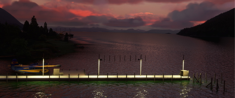 Excursion Inlet Cannary, Alaska - 'Runway Road' & Seaplane Bases for ...