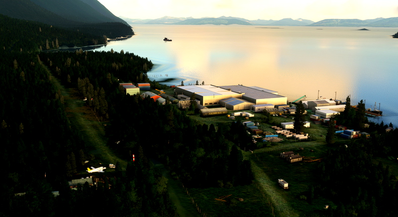 Excursion Inlet Cannary, Alaska - 'Runway Road' & Seaplane Bases for ...
