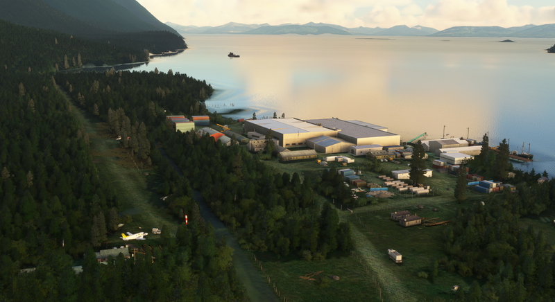 Excursion Inlet Cannary, Alaska - 'Runway Road' & Seaplane Bases for ...