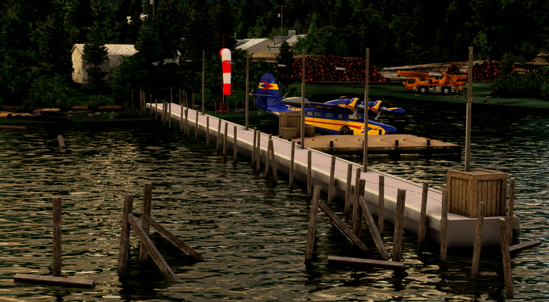 Excursion Inlet Cannary, Alaska - 'Runway Road' & Seaplane Bases for ...