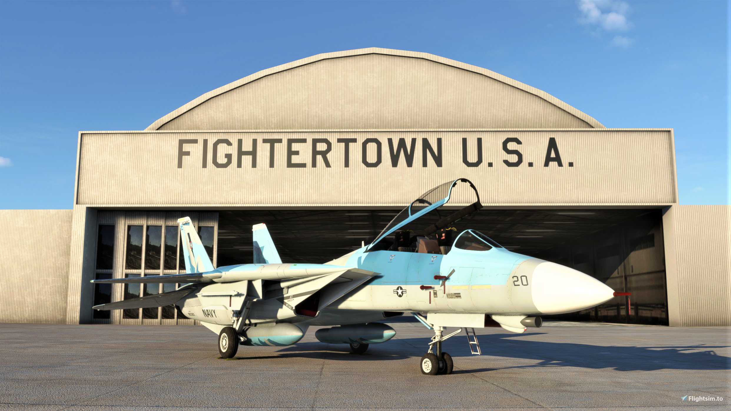 F-14B NSAWC (Real Top Gun) Splinter Scheme (Livery Only) - MSFS Add-on ...