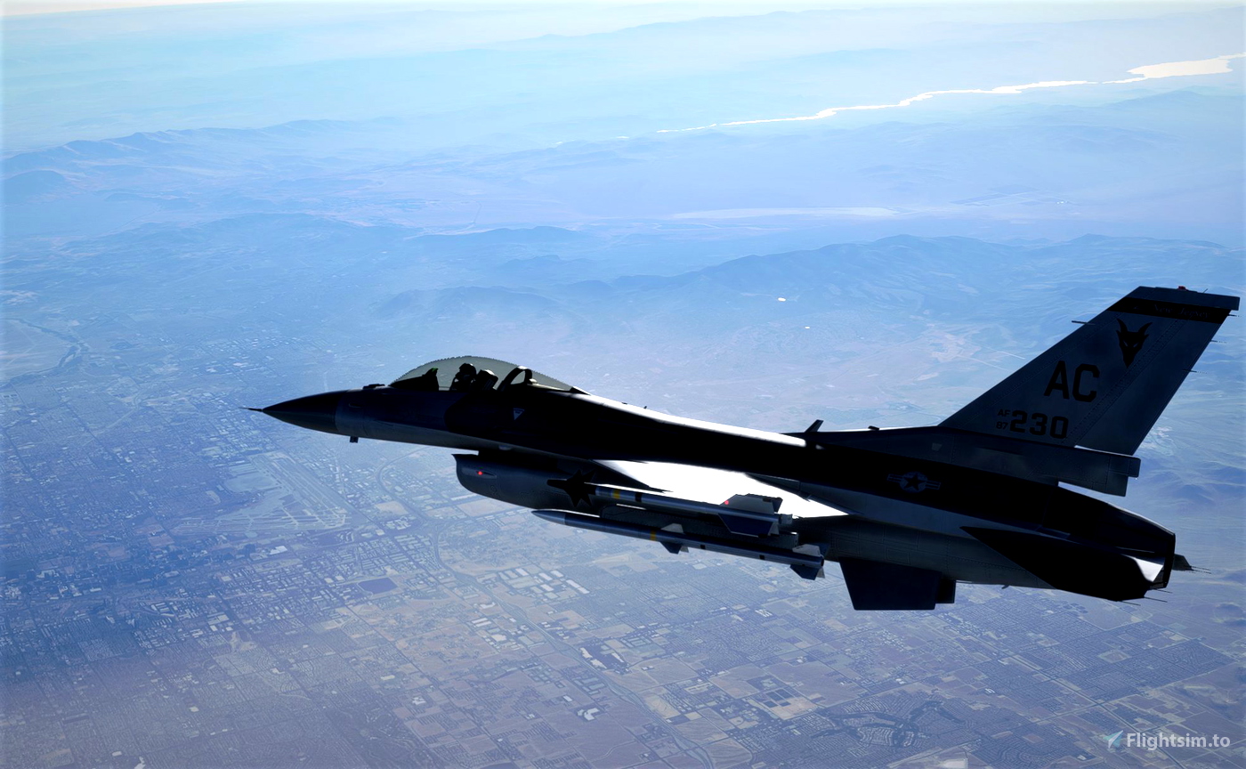 F-16C - NJ Air National Guard 119th Fighter Squadron » Microsoft Flight ...
