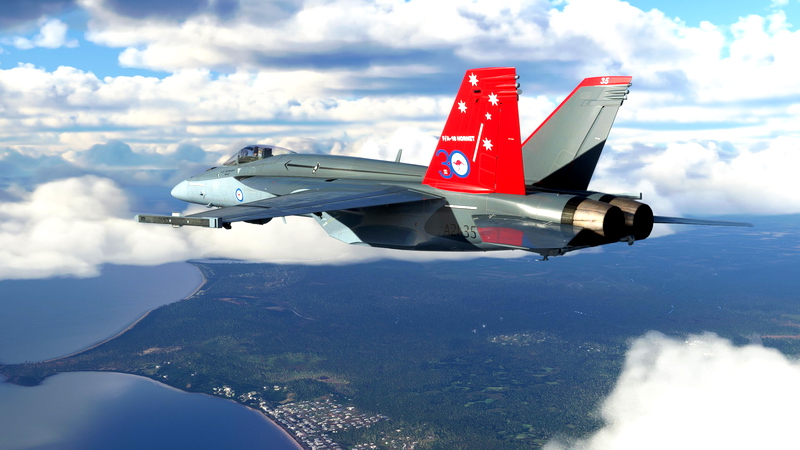 F/A-18E RAAF 75 Squadron, 30 years of RAAF Hornet operations for ...