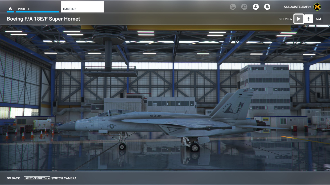 F/A-18E Rhino - VFA-115 Eagles NF302 Line Jet for Microsoft Flight ...