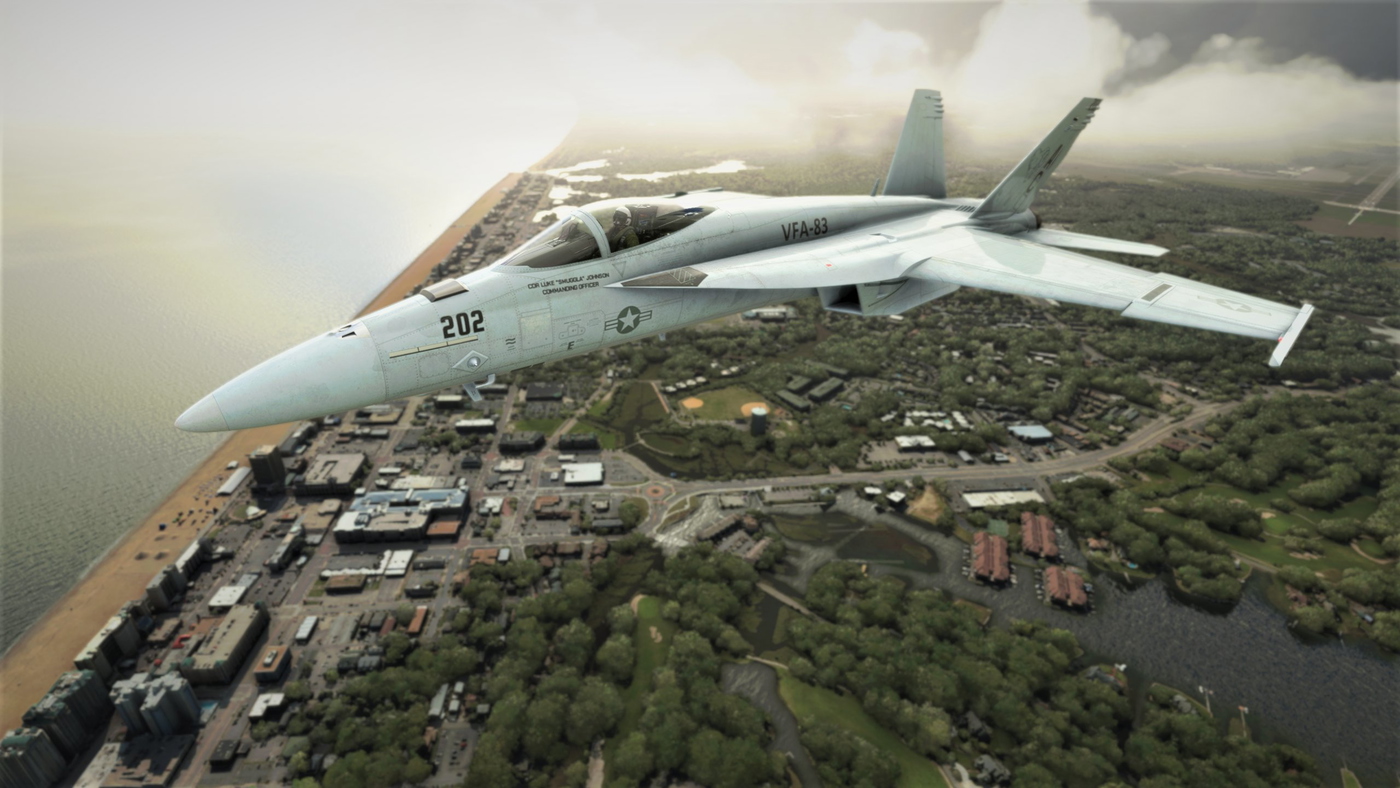 F/A-18E Rhino - VFA-83 Rampagers Line Jet for Microsoft Flight ...