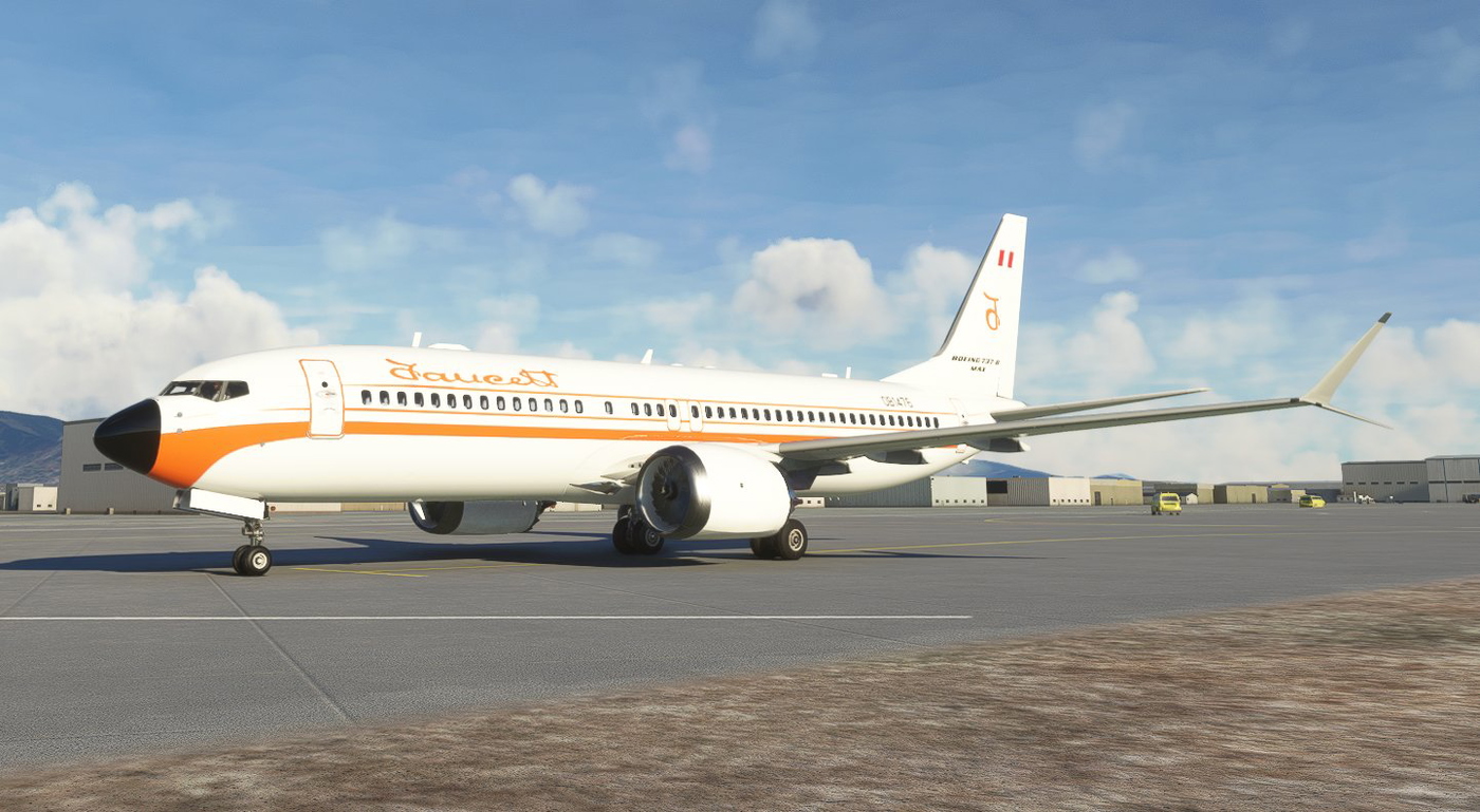 Faucett - Bredok3D 737 MAX for Microsoft Flight Simulator | MSFS
