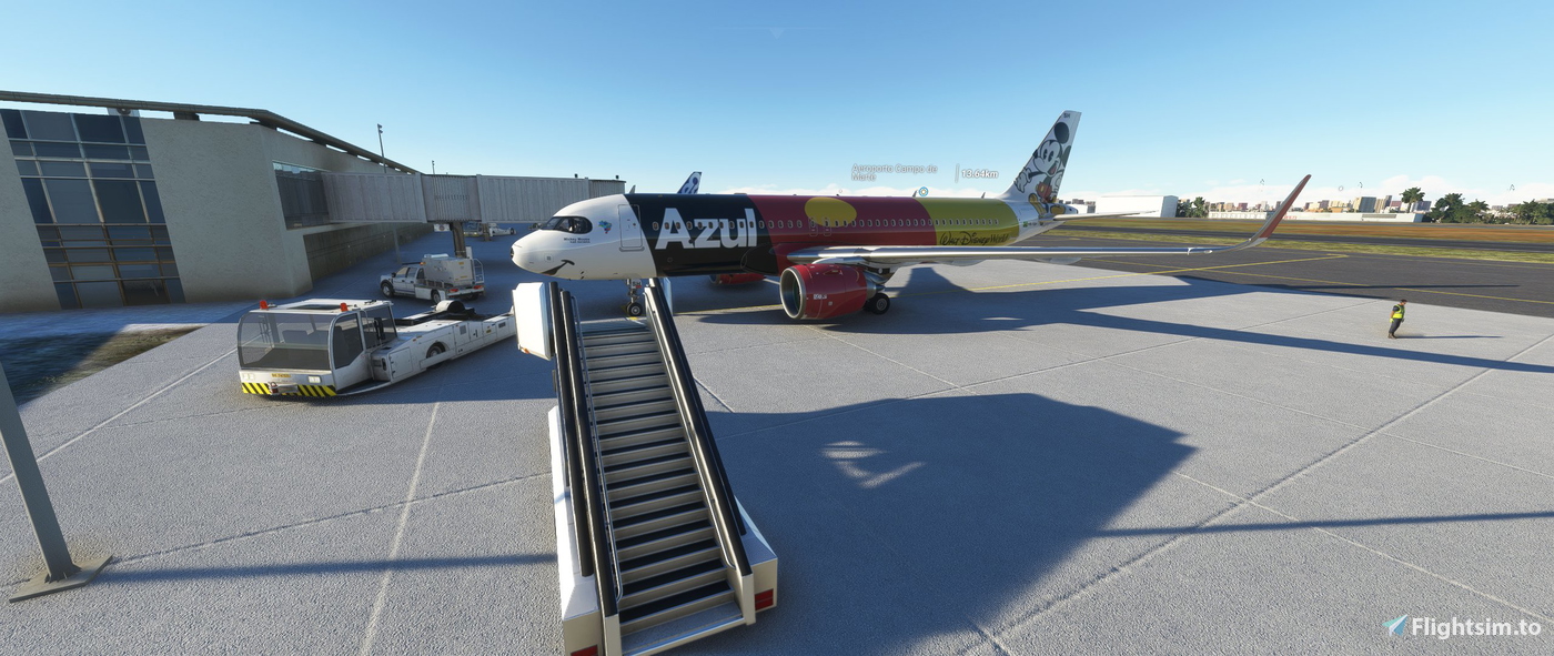 [A32NX] Fbw Azul Mickey Mouse nas Nuvens - PR-YSH для Microsoft Flight ...