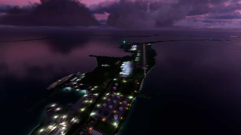 FJDG, Diego Garcia Navy Base for Microsoft Flight Simulator | MSFS