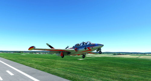 Fouga Magister GAF AA-011 Acrobatic for Microsoft Flight Simulator | MSFS
