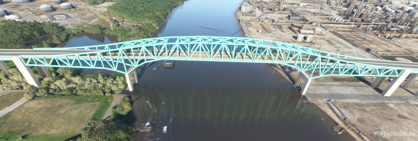 George C. Platt Memorial Bridge Philadelphia for Microsoft Flight ...