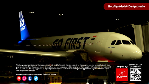 [A32NX] Go First (Formely: Go Air) A320 Neo [Default A320 and FWB ...