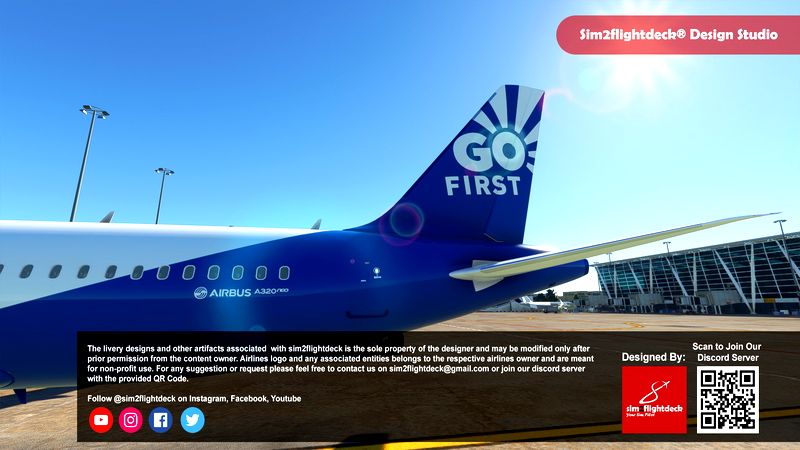 [A32NX] Go First (Formely: Go Air) A320 Neo [Default A320 and FWB ...