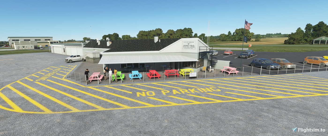 Grimes Field I74 Urbana, Ohio for Microsoft Flight Simulator | MSFS