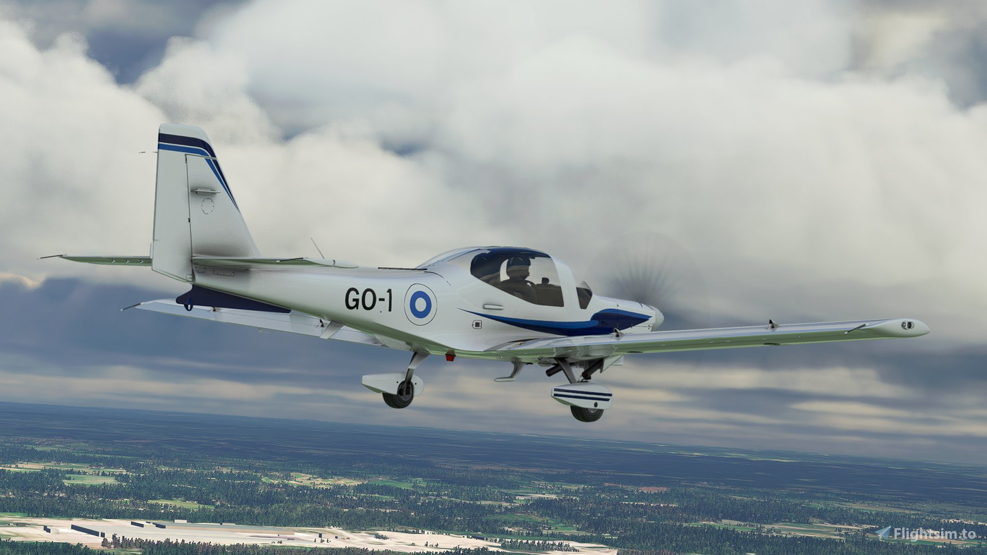 Grob G115E "Tutor" Finnish Air Force for Microsoft Flight Simulator | MSFS