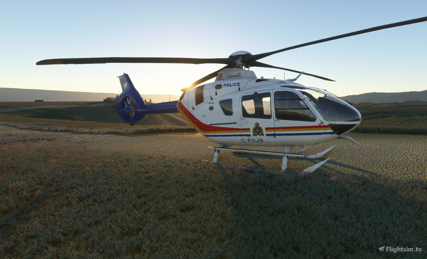 H-135 RCMP C-FDJB for Microsoft Flight Simulator | MSFS