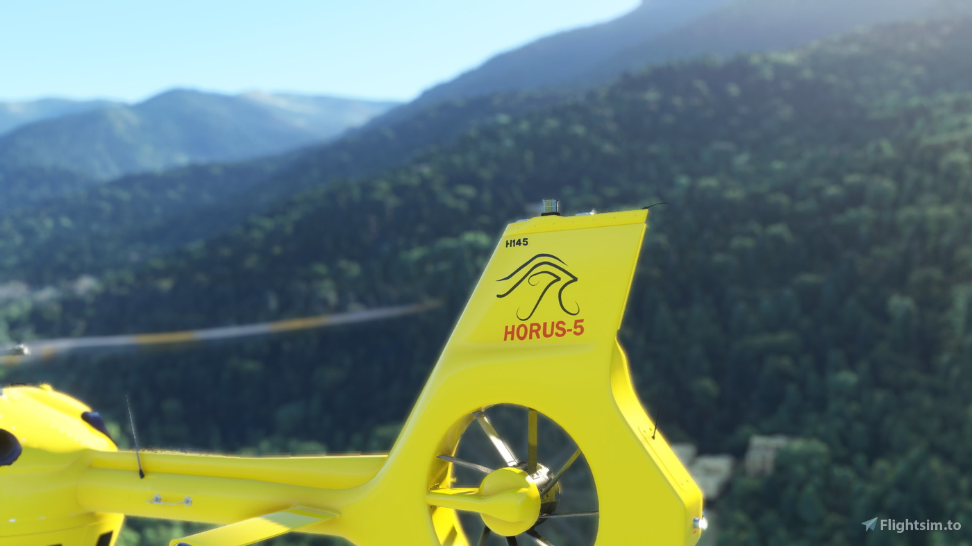 H145 - I-HFRT - HORUS 5 [CIV] für Microsoft Flight Simulator | MSFS
