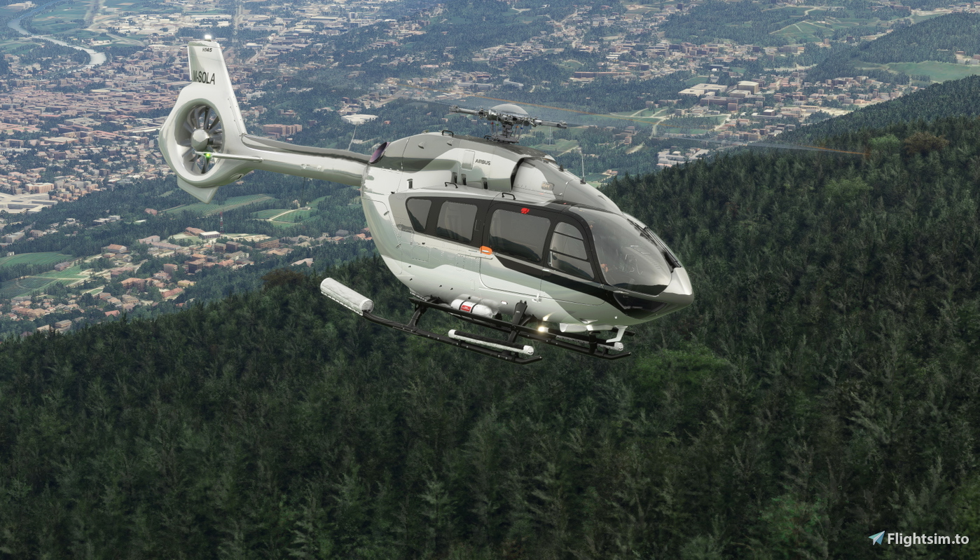 HPG Airbus H145 Private Corporate M-SOLA (Real, 8K, LuxVar) for ...
