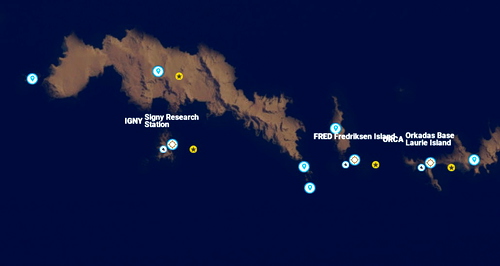 IGNY Signy Research Station, British Antarctic Survey, Signy Island ...