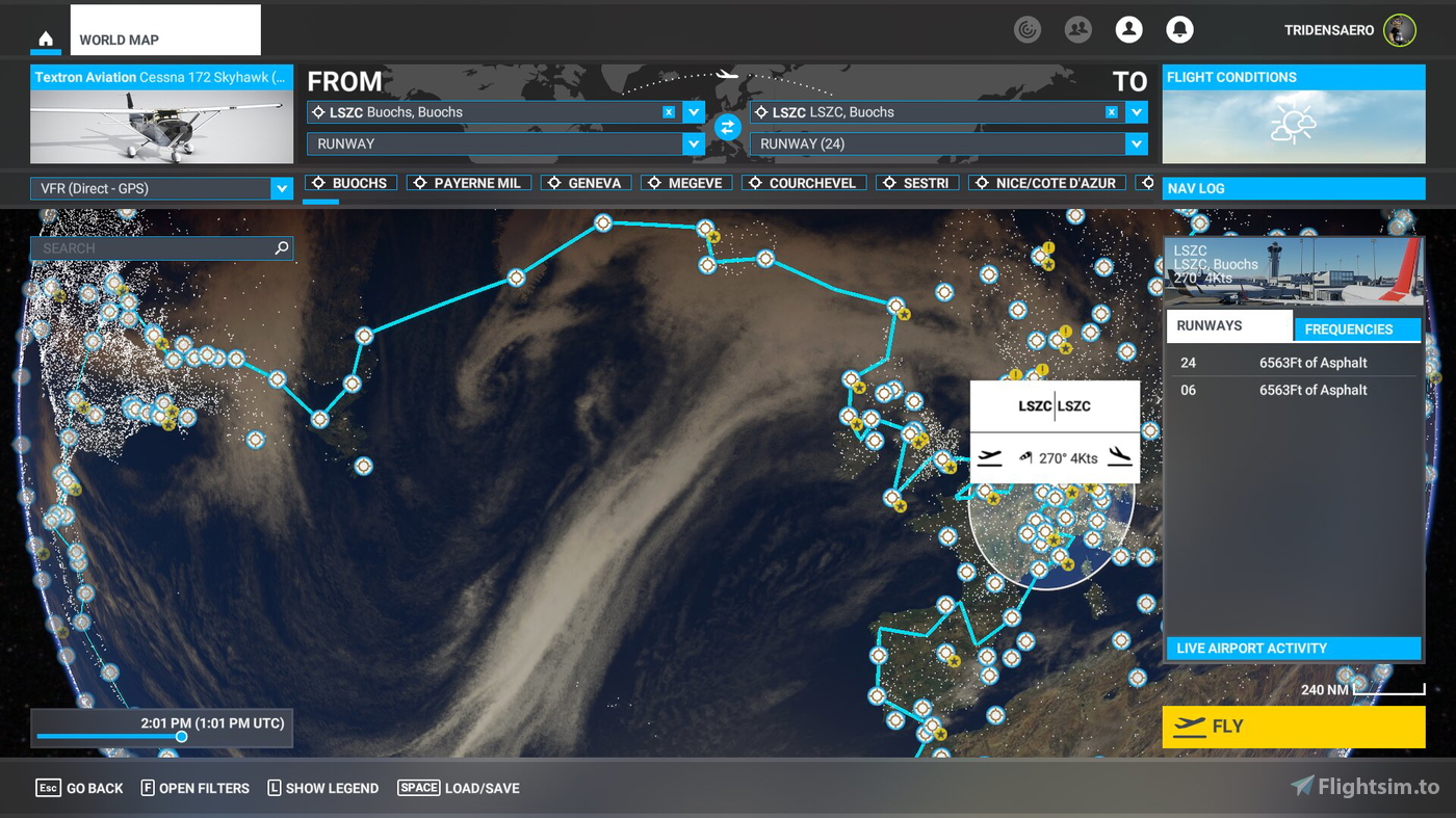 In 435 Flights around the World for Microsoft Flight Simulator | MSFS