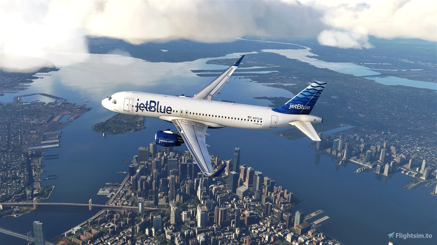 JetBlue "Spectrum" [8K] - FBW A32NX for Microsoft Flight Simulator | MSFS