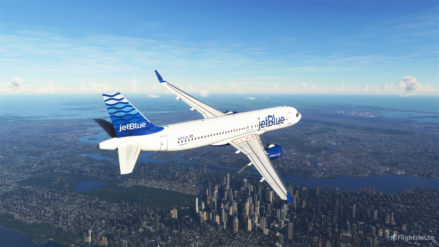 JetBlue "Spectrum" [8K] - FBW A32NX for Microsoft Flight Simulator | MSFS