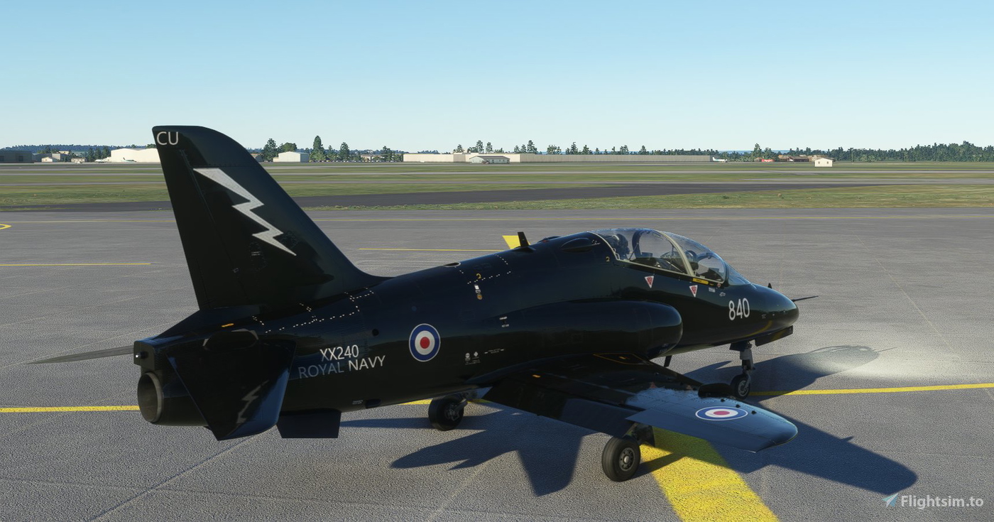 Just Flight Hawk T1 Royal Navy 736 NAS XX240 Repaint for Microsoft ...