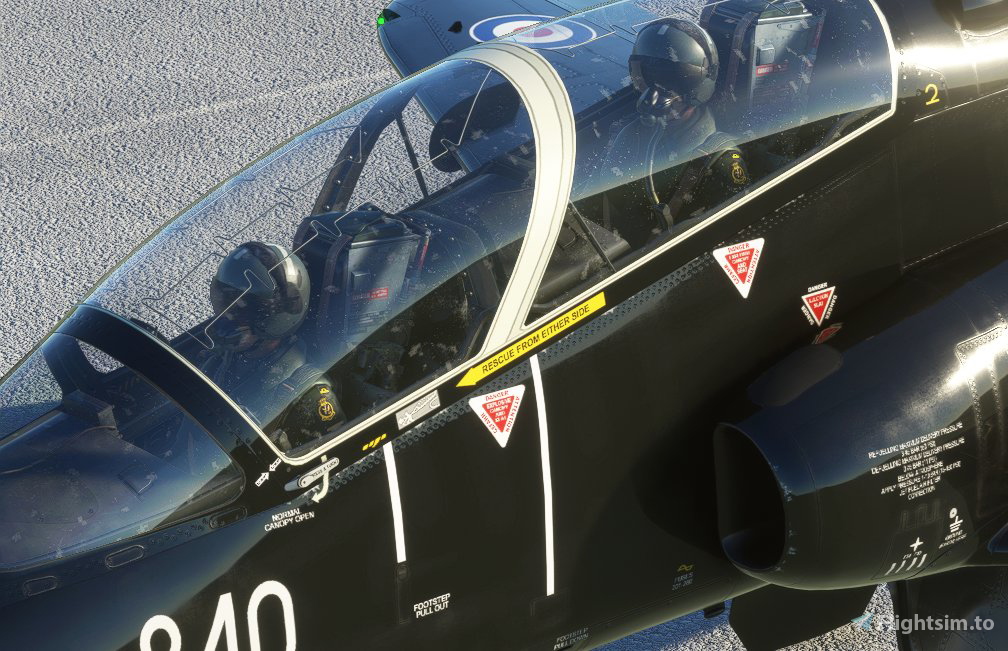 Just Flight Hawk T1 Royal Navy 736 NAS XX240 Repaint for Microsoft ...