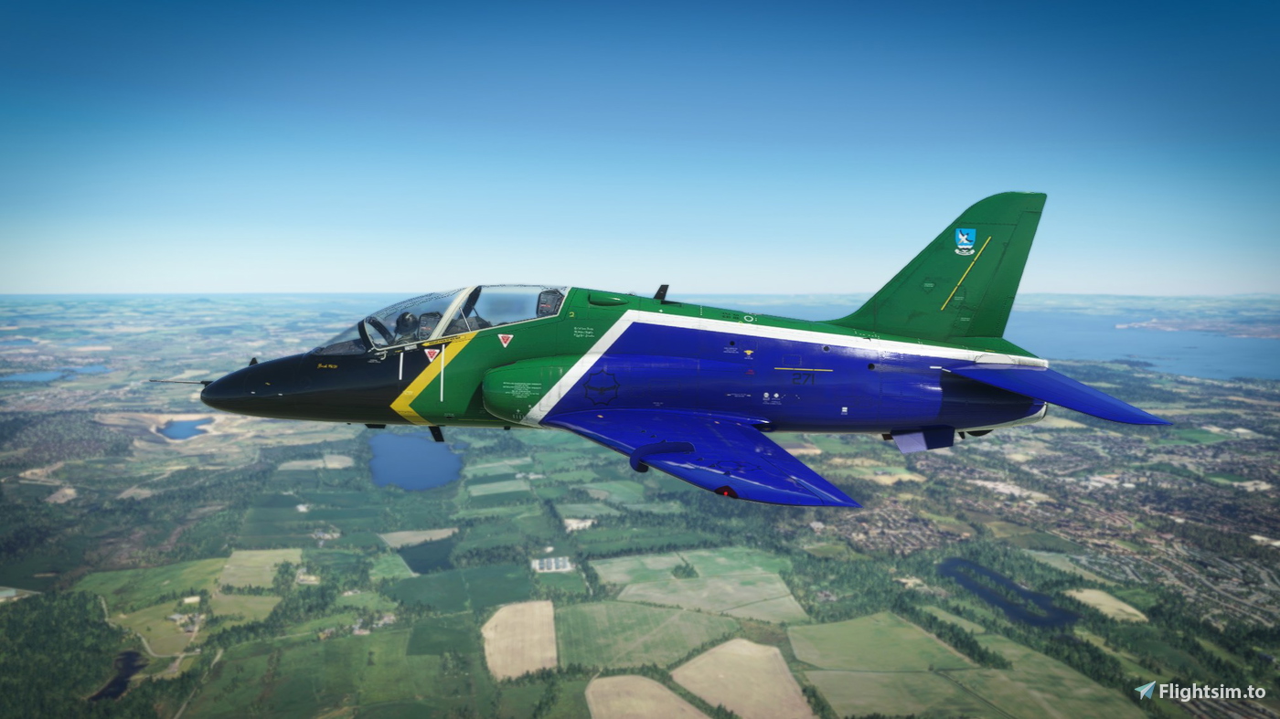 Just Flight Hawk T1 South African Air Force SAAF Flag Livery. for ...